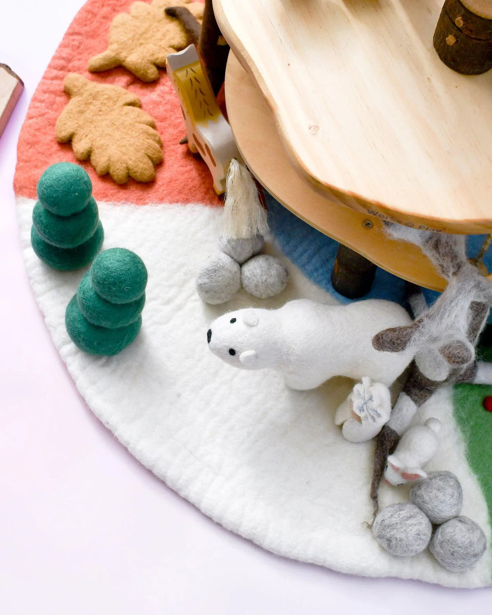 Felt Season Mat-Large – Play to Learn