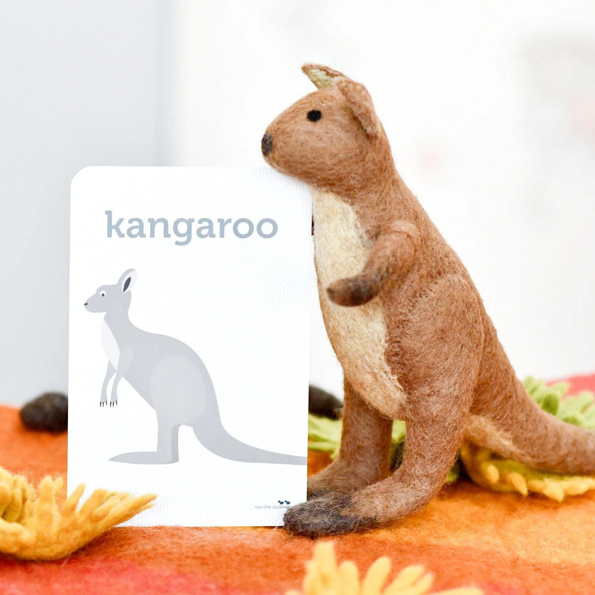 Felt Kangaroo – Play to Learn