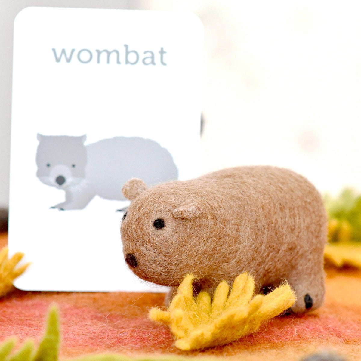 Felt Wombat – Play to Learn