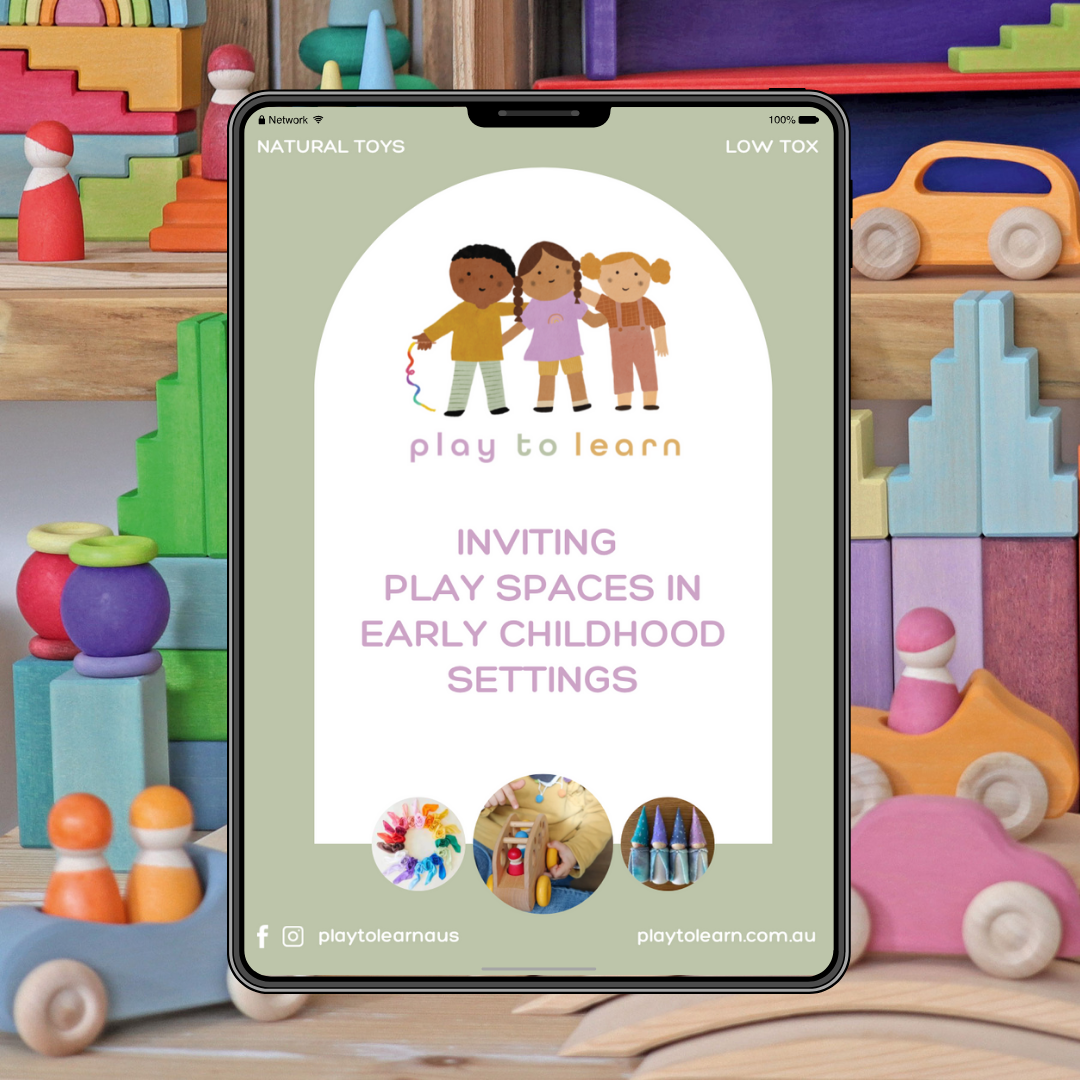 Inviting Play Spaces in Early Childhood Settings Consultation – Play to ...