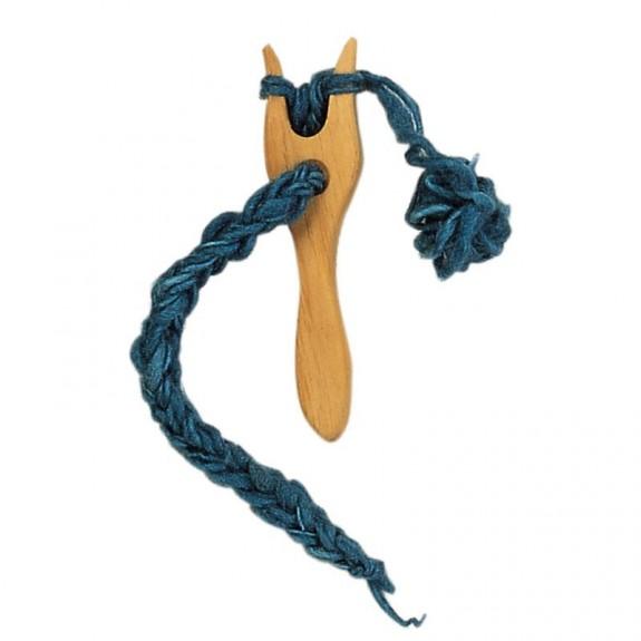 Gluckskafer Wooden Knitting Fork – Play to Learn